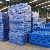China Heavy Duty Steel Pallet 500KG-3000KG Load Capacity | Custom Sizes | 2-Way/4-Way Forklift Access for sale