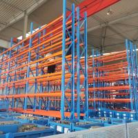 China Industrial Warehouse Pallet Rack Steel Storage Shelving 500-4000kg Capacity Custom Height for sale