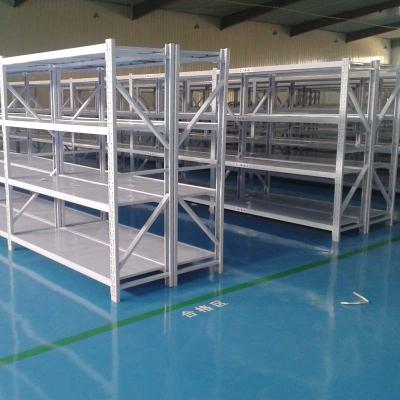 China Industrial Boltless Metal Shelving Rack - 5 Adjustable Shelves with Powder-Coated Finish for Warehouse Storage for sale