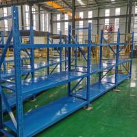 China JINGHUI Customized Supermarket Steel Racks with 5 Adjustable Shelves and 100-500kg Capacity per Layer for sale