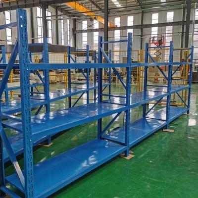 China JINGHUI Customized Supermarket Steel Racks with 5 Adjustable Shelves and 100-500kg Capacity per Layer for sale