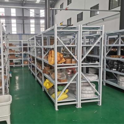 China 5 Layer Boltless Industrial Warehouse Racking 100kg-500kg Capacity Per Shelf Custom Dimensions for sale
