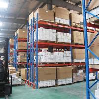 China Heavy Duty Steel Pallet Rack 500-4000kg Capacity Customizable Levels Warehouse Storage for sale