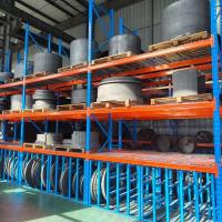 China Heavy Duty Pallet Storage Rack 500-4000kg Capacity Powder Coated Steel Warehouse Racking for sale