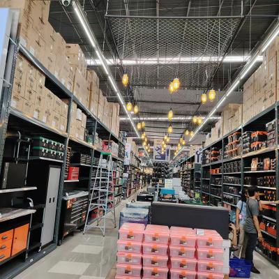 China JINGHUI CSHJ-9658 Supermarket Metal Rack with Adjustable Shelves and Customizable Size Options for Retail Display for sale