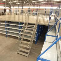 China Custom Steel Mezzanine Floor Racking System 2-3 Levels for Warehouse Storage Space Optimization for sale
