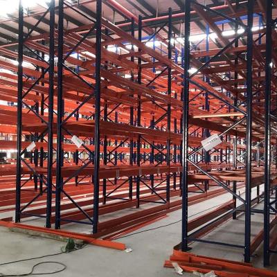 China Heavy Duty VNA Racking System 1000-2000kg Capacity | Narrow Aisle Pallet Storage for sale
