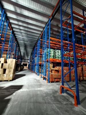China Heavy-Duty Steel Warehouse Racking 1000-8000KG Capacity Custom Sizes for sale