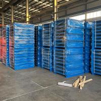 China Wholesale Heavy Duty Steel Pallet 500kg-3000kg Stackable Metal Pallet for Warehouse for sale