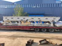 China 1.6m x 18.5m Stainless Steel Unbalanced Vibratory Conveyor for Raw Sugar - 30-50 t/h Capacity, 6.7-10.8 Hz Frequency for sale