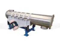China 400mm Diameter Tubular Vibratory Feeder for Chemical Particles - 30-145 t/h Capacity, Up to 20m Conveying Distance for sale
