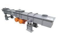 China Long Distance Trough Type Vibratory Conveyor for High Temperature Furnace Burden - 30-145 t/h Capacity, 2500-10000 mm Conveying for sale