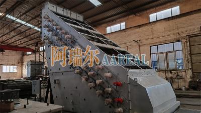 China High Frequency Screen Vibrating Sieve 2000x5000mm 1-2 Decks for NPK Fertilizer 3000-3600 RPM for sale