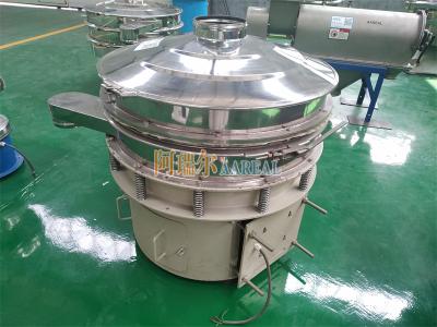 China Stainless Steel High Efficiency 1800 RPM Rotary Vibrating Sieve for Metal Powder 500-1500mm for sale