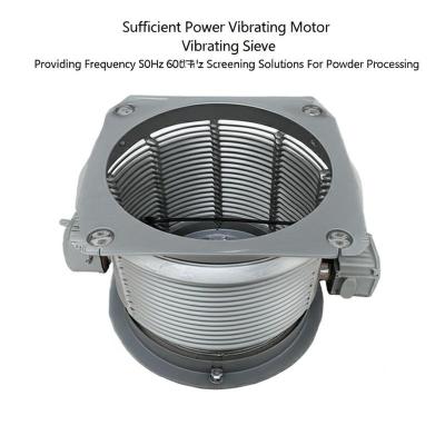China Sufficient Power Vibrating Motor Vibrating Sieve Providing Frequency 50Hz 60Hz Screening Solutions For Powder Processing for sale