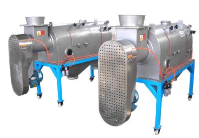 China Horizontal Rotary Sifter Air Classifier Machine with 500 Mesh Capacity - AL-18-65, AL-30-100, AL-50-130 Models for sale
