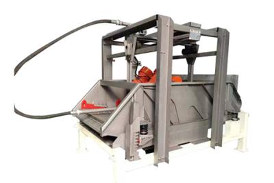 China Dual Motion Rectangular Vibration Filter Wet Screening Machine for Paper Pulp - 70-110 m³/h Capacity, 5-7G Vibration for sale