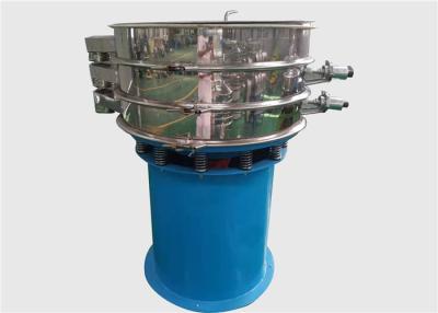 China Triple Deck Vibrating Screen Vibro Sieve Separator For Chocolate Drink Powder for sale
