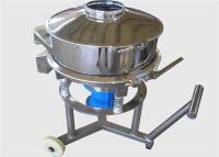 China Stainless Steel High Frequency Rotary Sifter Machine for Ceramic Glazes - 500 Mesh Capacity, 0.18-1.1 kW Power for sale
