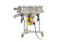 China High Frequency Vibrating Filter Screening Machine 450-1200mm For Chocolate Syrup Solid Liquid Separation for sale