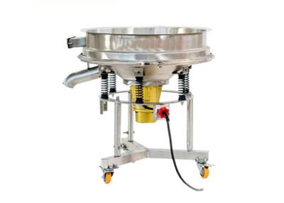 China High Frequency Vibrating Filter Screening Machine 450-1200mm For Chocolate Syrup Solid Liquid Separation for sale
