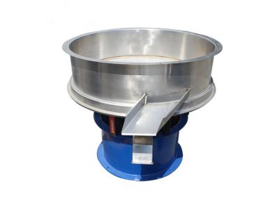 China Three Dimensional Solid Liquid Separator Ultrasonic Vibro Sifter 800mm 0.55KW for White Clay Mud for sale