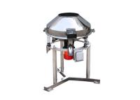 China Semi Cover Solid Liquid Separator Slurry Vibro Sieve Machine 600mm  800mm for sale