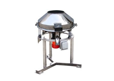 China Semi Cover Solid Liquid Separator Slurry Vibro Sieve Machine 600mm  800mm for sale
