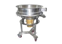 China Powder Coating Solid Liquid Separator Double Deck Vibrating Screen 1000mm for sale
