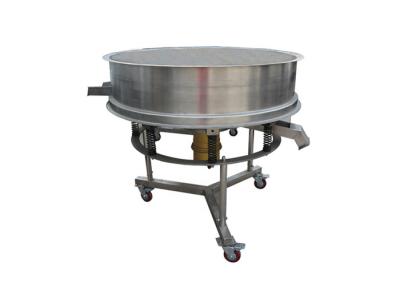China Ceramic Slurry High Frequency Solid Liquid Separator Vibro Sieve Machine 1000mm for sale