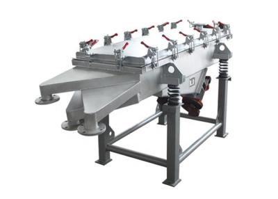 China Chemical Industry Linear Vibrating Screen Double Horizontal Vibrating Motors for sale