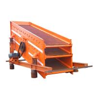 China Mineral Products Inclined Vibrating Screen Machines Self Synchronization for sale