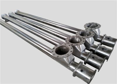 China Industrial Tubular Trough Horizontal Screw Conveyor 100-1250mm Diameter for Bulk Material Handling for sale