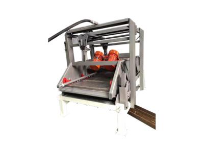 China Effluent Wastewater Circular Motion Vibrating Screen Wet Screening Machine 5.5-6.0mm Amplitude 380V for sale