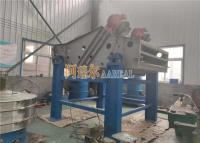 China 1500x3000mm Stainless Steel Rectangular Linear Vibrating Screen for Sugar 980rpm for sale