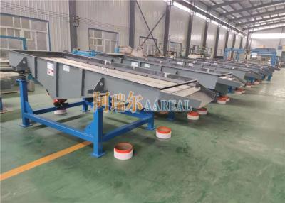 China 900x3000mm Single Deck Rectangular Linear Vibrating Screen for PVC Granules Sifting for sale