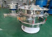China Special Customized Stainless Steel Ultrasonic Rotary Vibrating Screen With Bevel Bottom for sale