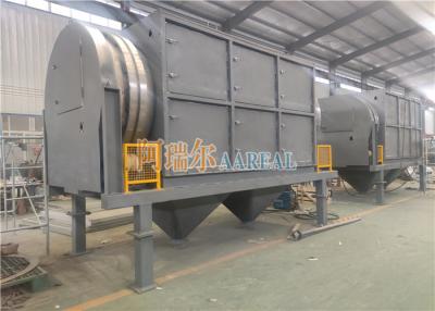 China Stainless Steel Shaftless Rotary Trommel Screen 600mm Diameter for Titanium Dioxide Wet Screening for sale
