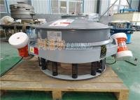 China Double Motor Low Profile Flow Thru Vibrating Control Sieve 400-1500mm for Silicon Metal Powder for sale