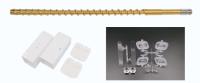 China Optical Field Injection Screw Barrel HRC 48 - 52 Screw Plunger Injection Molding for sale
