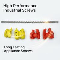 China Cr Mo Bimetallic Screw Barrel Industrial Screw For Electrical Parts for sale