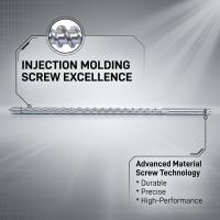 China Arburg Single Screw Barrel 30mm Injection Molding Machine Screw Assembly for sale