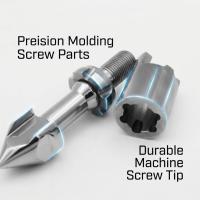 China Sumitomo Custom super wear and corrosion resistant Injection Molding Machine Screw Tip Assembly for sale