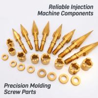 China 25mm Injection Molding Screw Wtip  Injection Molding Screw SUS630 for sale