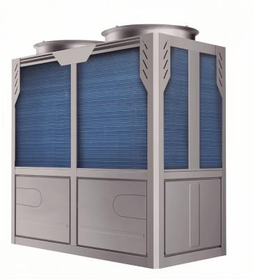 China 30kw - 130kw Air Cooled Modular Chiller Cooling Heating EVI Air Cooled Condenser for sale