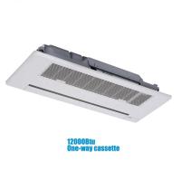 China Thin Design One Way Cassette Type FCU Fan Coil Unit with Auto Swing and Wide Air Flowing Range for sale
