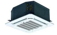 China Four Way Chiller Fan Coil Chilled Water 220V 4 Pipe Cassette Fan Coil for sale