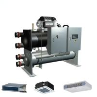 China 170 RT-1800 RT Cooling Capacity Centrifugal Chiller With 6.4-6.9 COP Water Cooled for sale