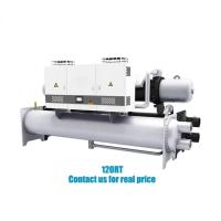 China Industrial Water Cooled Chiller with Shell And Tube Type Heat Exchanger and 170-1800 RT Cooling Capacity Range for sale