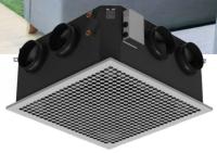 China Decorative 4 Side Air Flowing Type Fan Coil Unit Can Connect to Duct and Link with Diffuser for sale